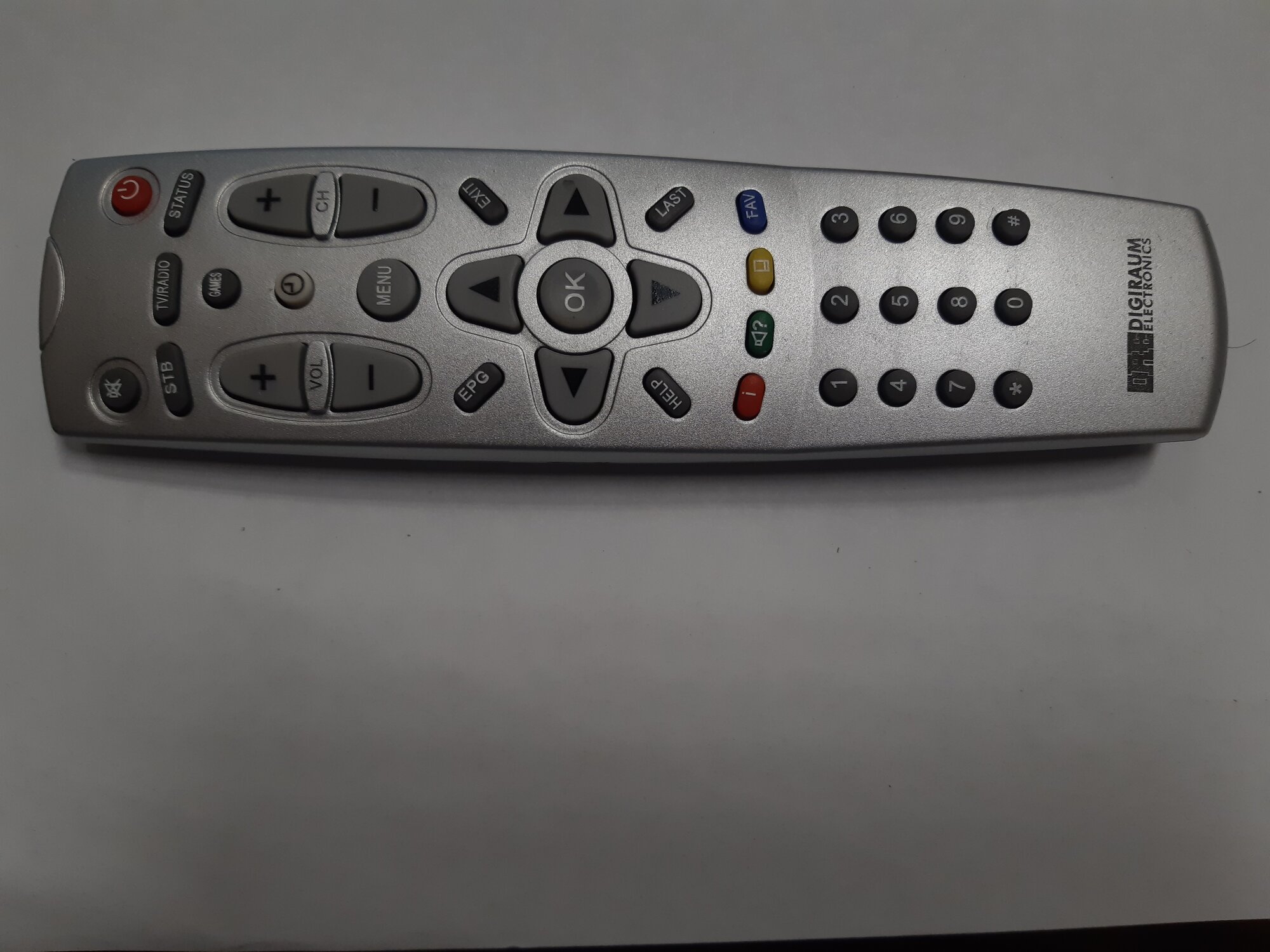ПДУ Tricolor DRE 5000-7000 для ресивера