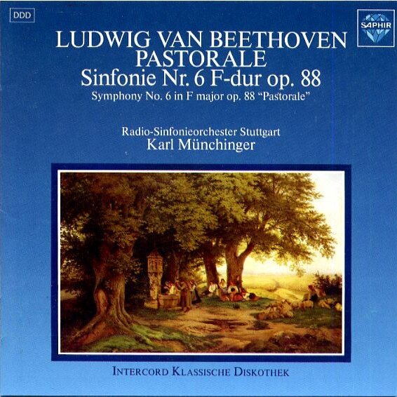 Компакт-диск Warner Karl Munchinger – Beethoven: Pastorale Sinfonie Nr.6 F-Dur Op.88