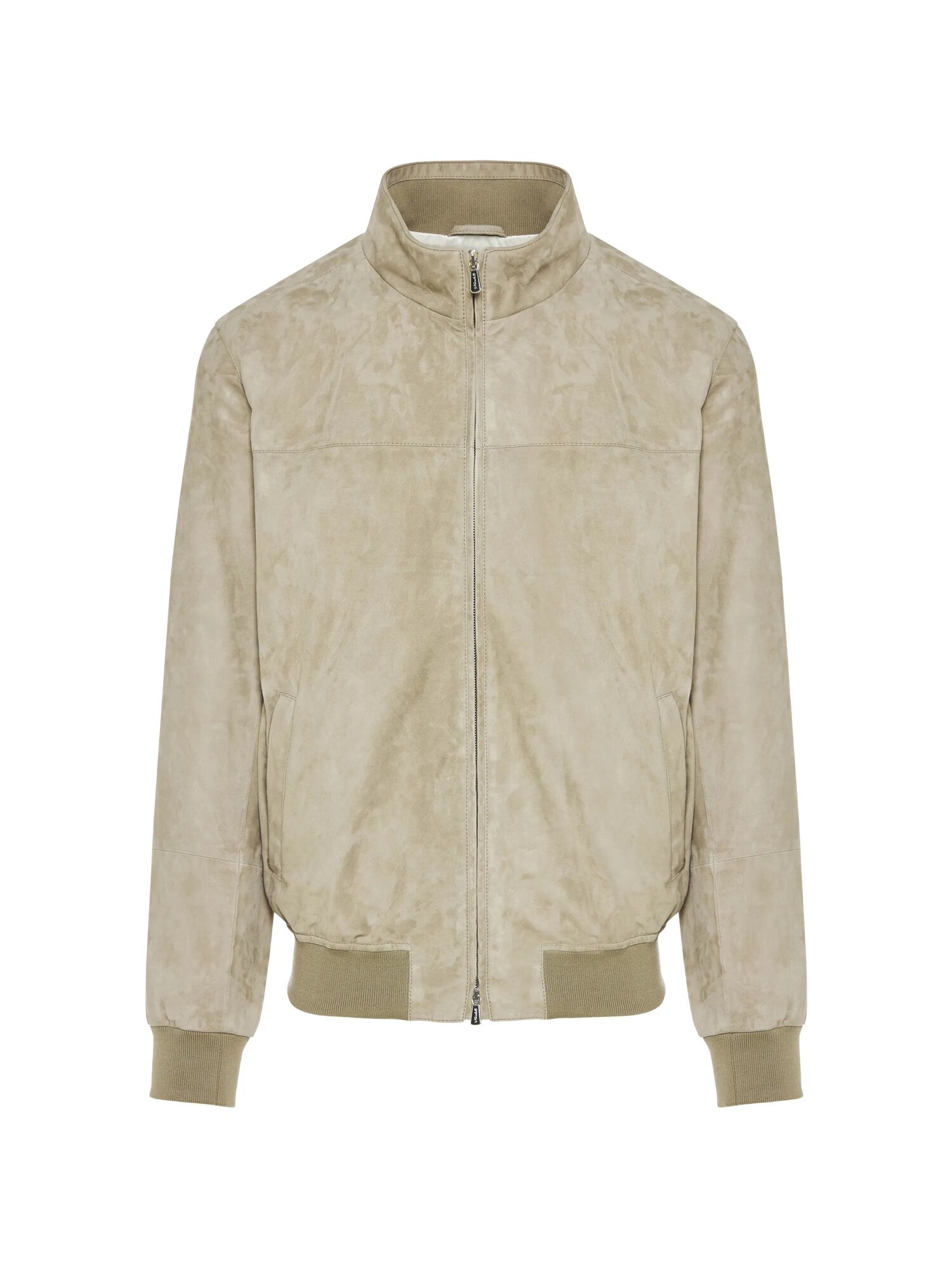 Куртка Suede-finish zip-up jacket
