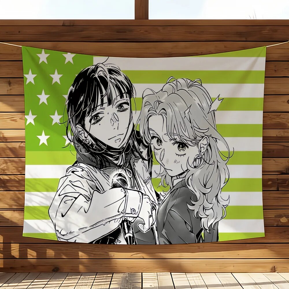 Флаг с изображением персонажа 40x60 см