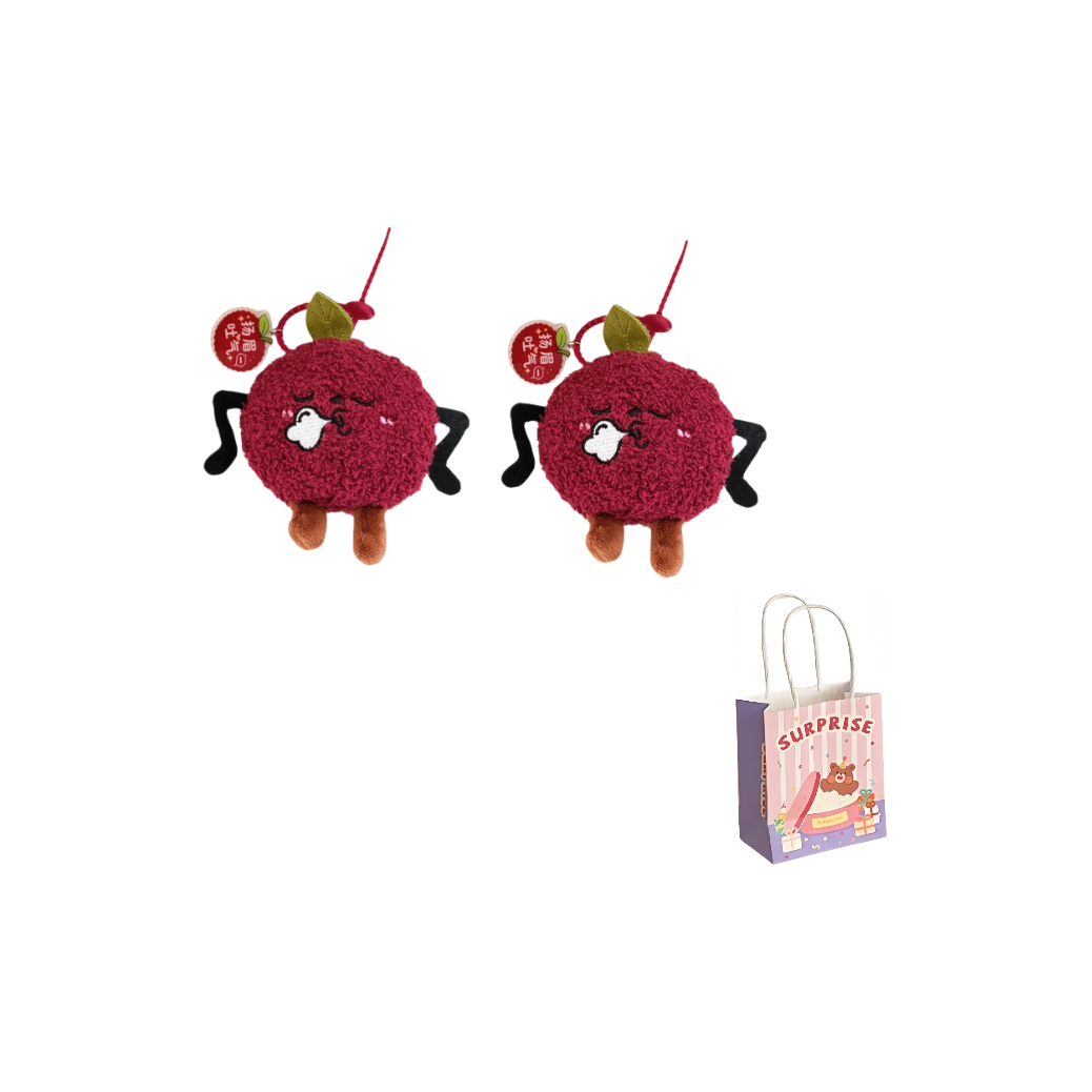 LALABABY Cute Fruit Восковая Слоник Snot Кукла Декор Плюшевые Брелки Высота 10 см