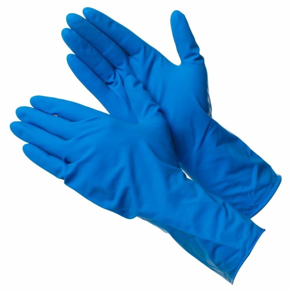 Перчатки GWARD DELTAGRIP латексные, неопудренные, р. S, 25 пар High Risk/S