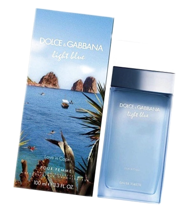 Dolce & Gabbana Light Blue Love In Capri - туалетная вода 100 мл для женщин
