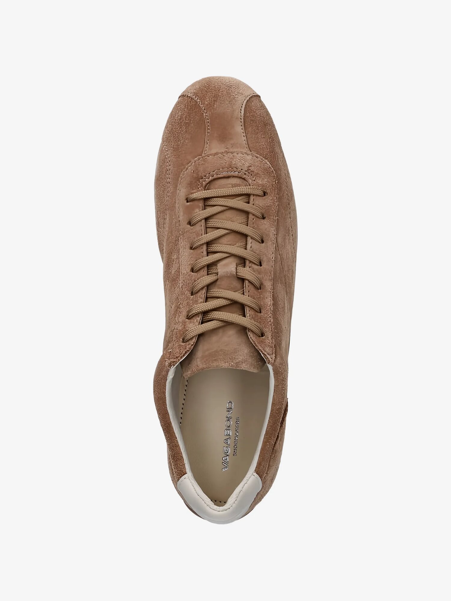 Кроссовки VAGABOND Lace-up suede sneakers, размер 41 EU, коричневый/серый/оранжевый — фото 1