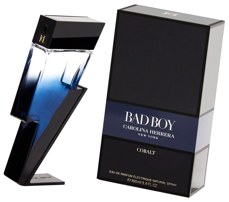 Мужской парфюм Carolina Herrera Bad Boy Cobalt 100 мл / Каролина Эррера Бэд Бой Кобальт