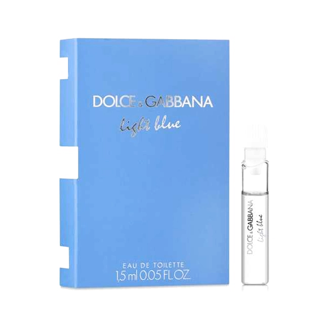 Женские духи Дольче Габбана Лайт Блю 1.5 мл миниатюра - Dolce & Gabbana Light Blue пробник