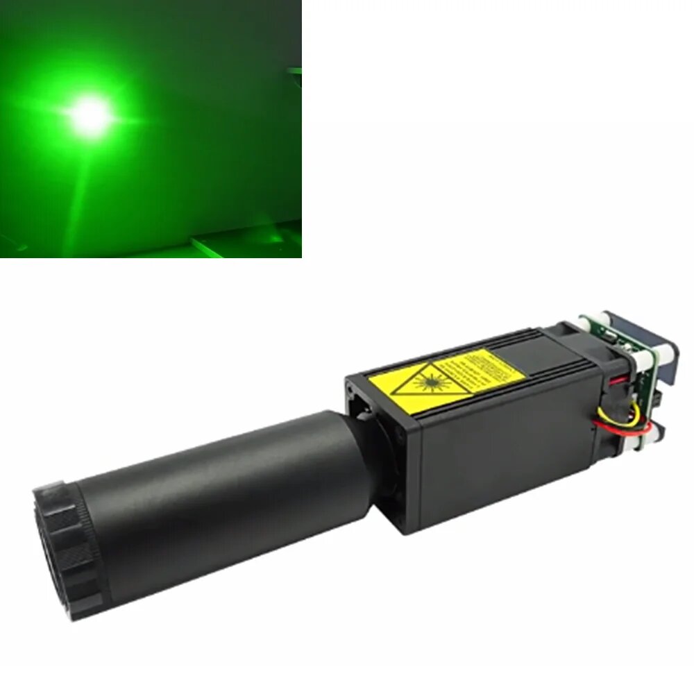 Elubor Зеленый лазерный модуль для отпугивания птиц 3Вт Зеленый, 520nm 3w