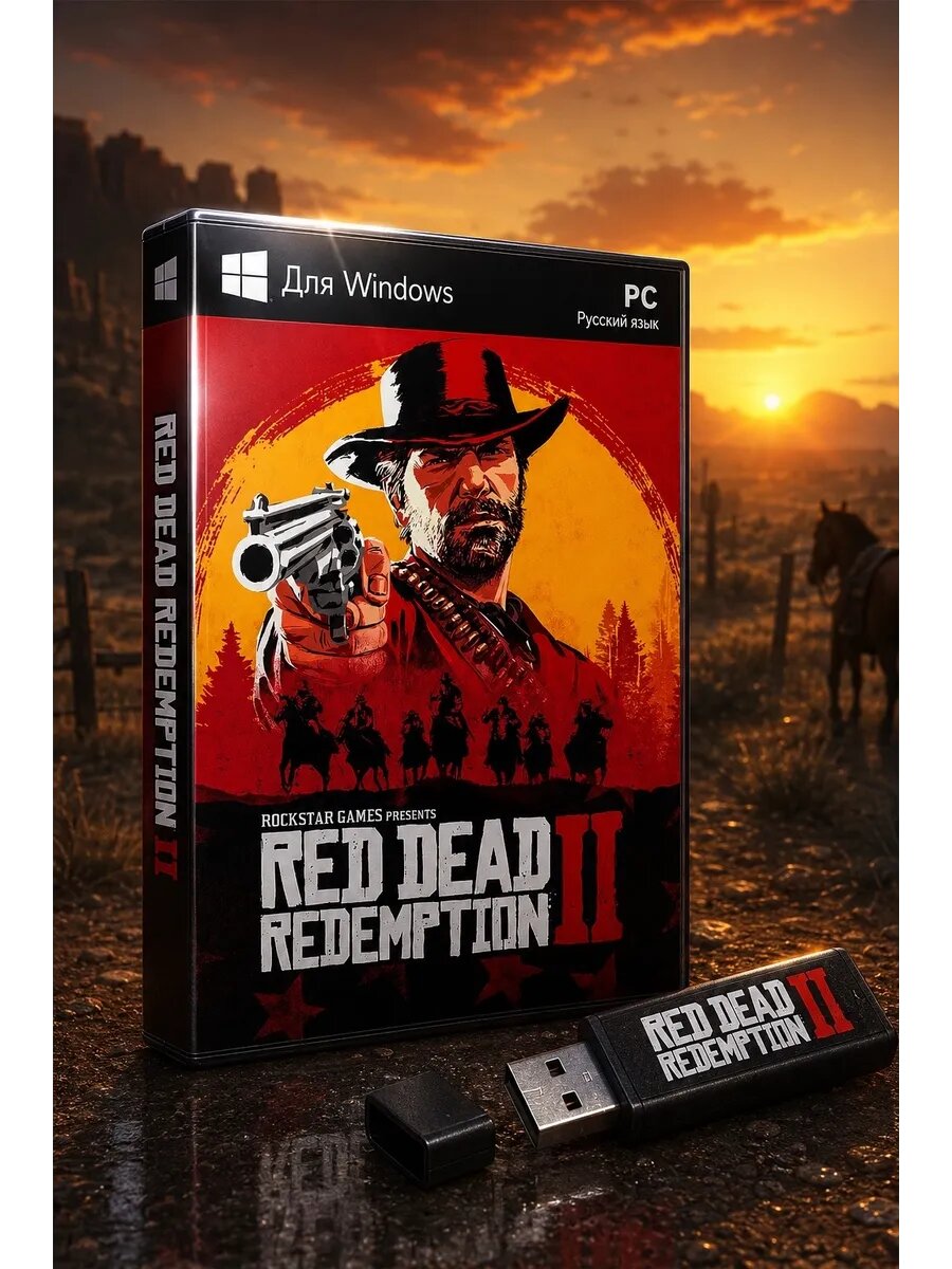 Red Dead Redemption 2 для ПК на USB флешке
