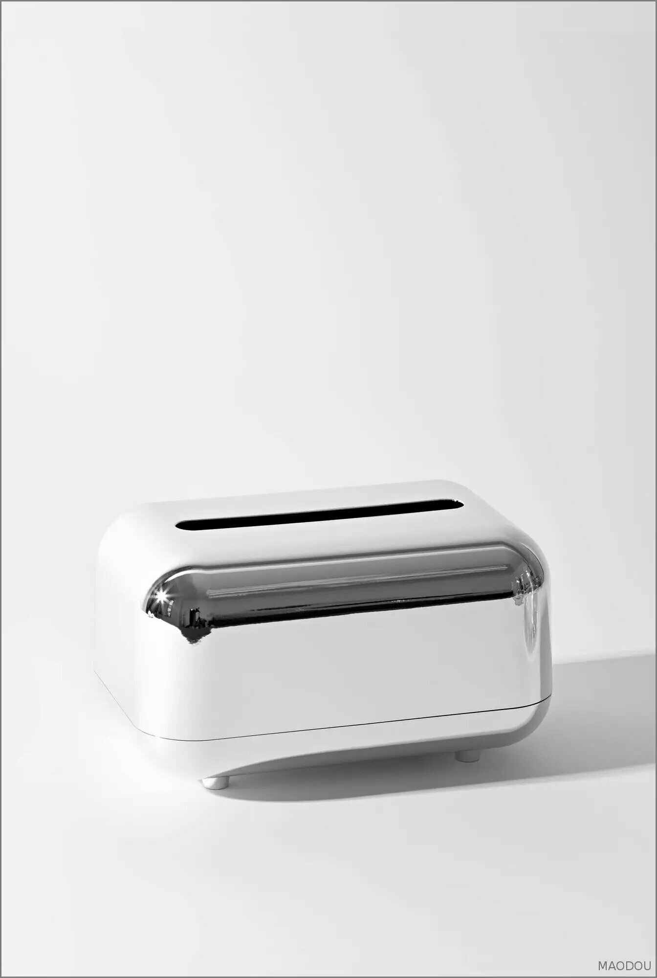 Коробка для перекачки с гальваническим покрытием Nordic French silver bread tissue box