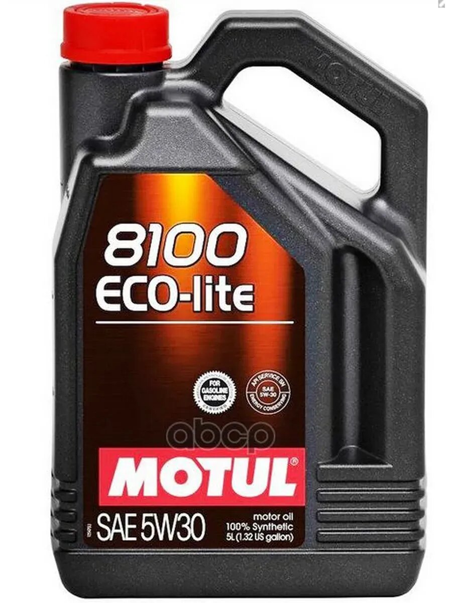 Motul 8100 Eco-Lite 5W-30 (5Л) Vn Синтетическое MOTUL арт. 1