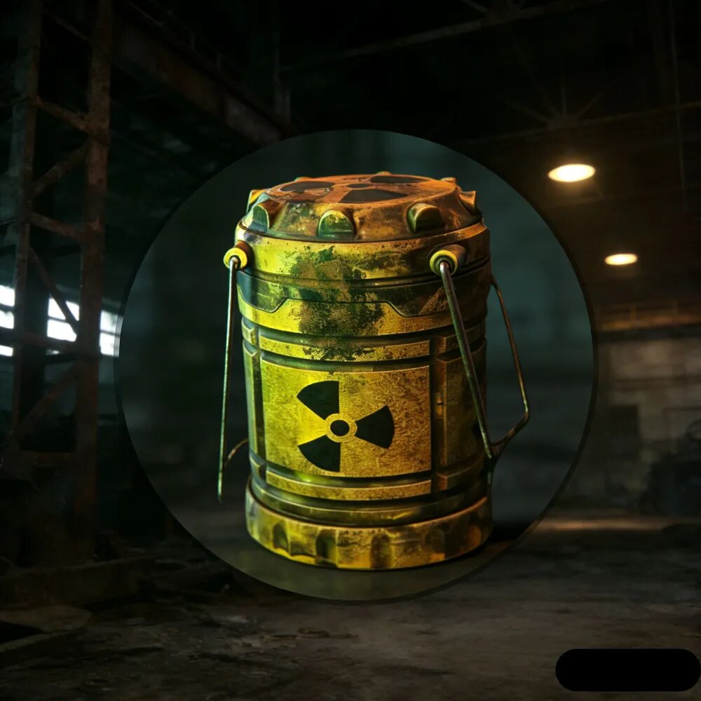 Мини-фонарь в виде ядерного реактора, игрушечный ручной фонарь для кемпинга в стиле ретро