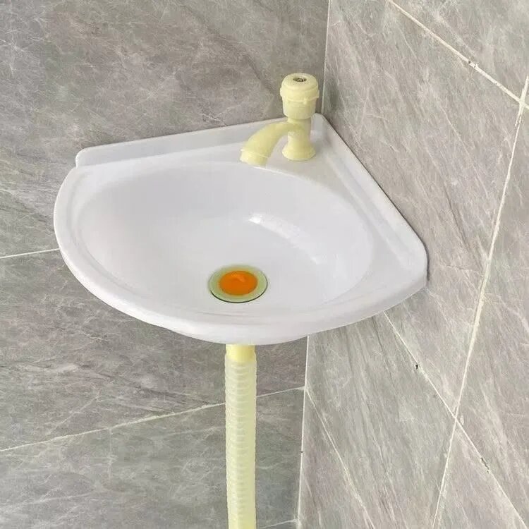 Умывальник для дачи пластиковый угловой для дачи, балконов и ванных комнат