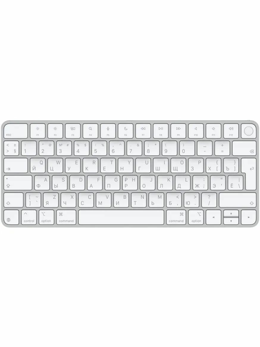 Клавиатура Apple Magic Keyboard MXCK3, с Touch ID, USB-C, белая