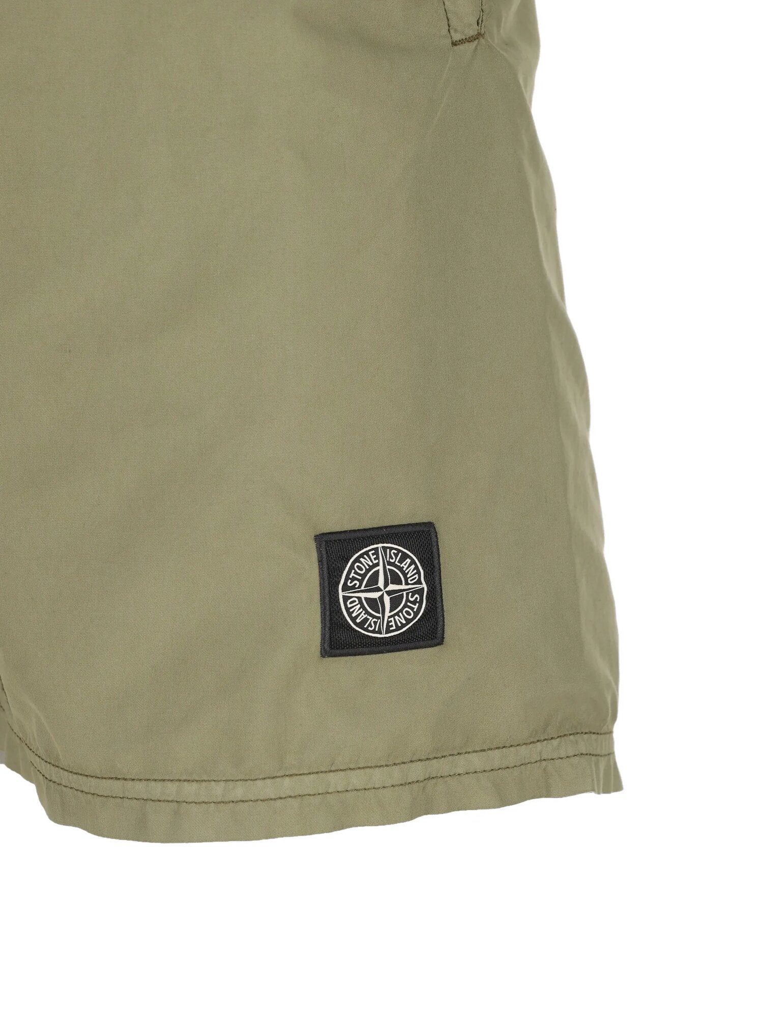Шорты для плавания Stone Island Logo swim shorts, размер M, green — фото 1