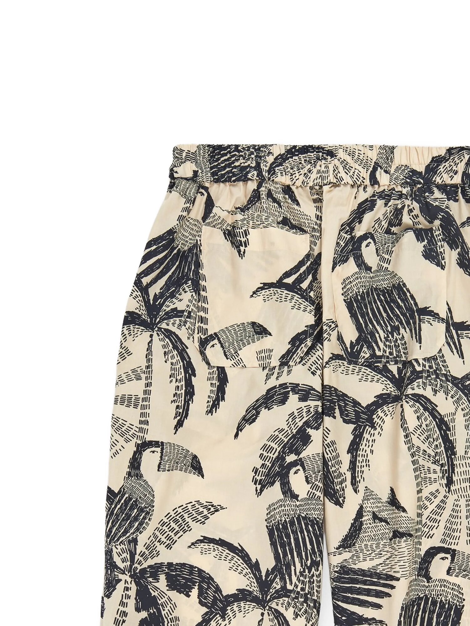 Брюки Psophia Botanical-print trousers, размер 36, разноцветный — фото 1