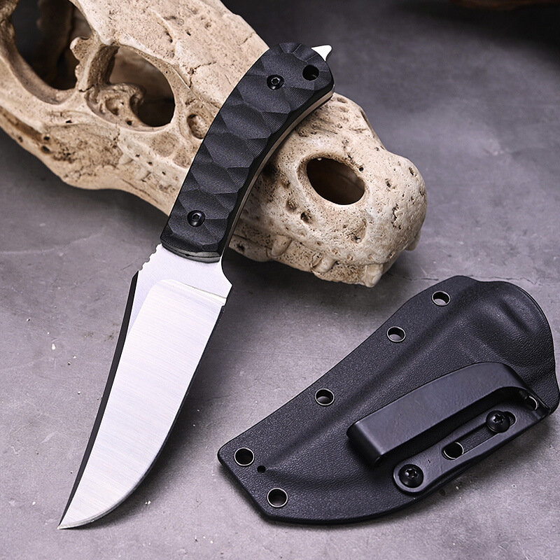 Нож для выживания на природе, походный нож, портативный небольшой нож, с острой рукояткой, нож для мяса, нож для фруктов.