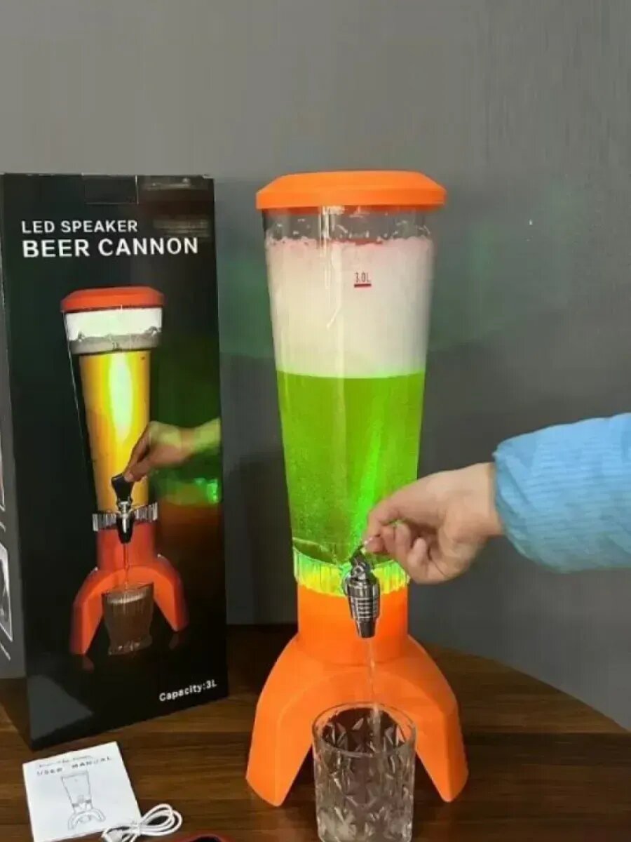 Бочонок с подсветкой