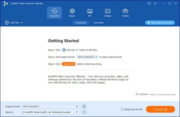 AnyMP4 Video Converter Key (1 Year / 1 PC) | купить цифровой ключ для активации в России