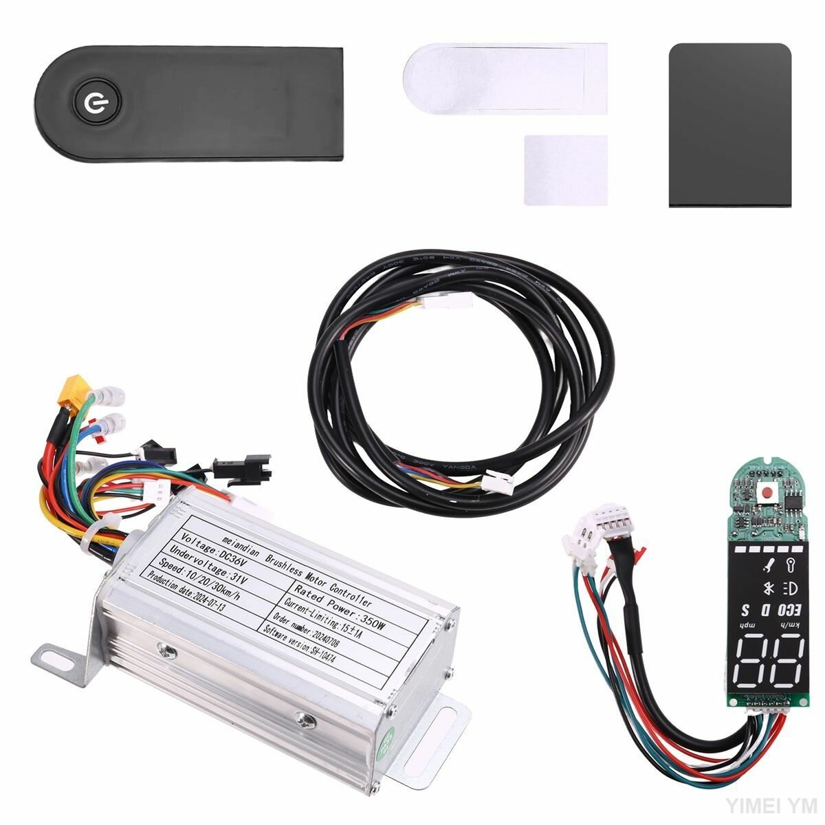 Бесщеточный Контроллер 36 В, 350 Вт + Bluetooth-Метр + Комплект Удлинителя