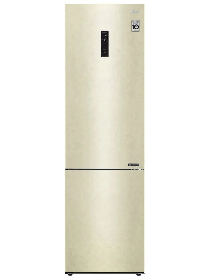 Холодильник LG GA-B509 CESL бежевый матовый (Full No Frost, дисплей)