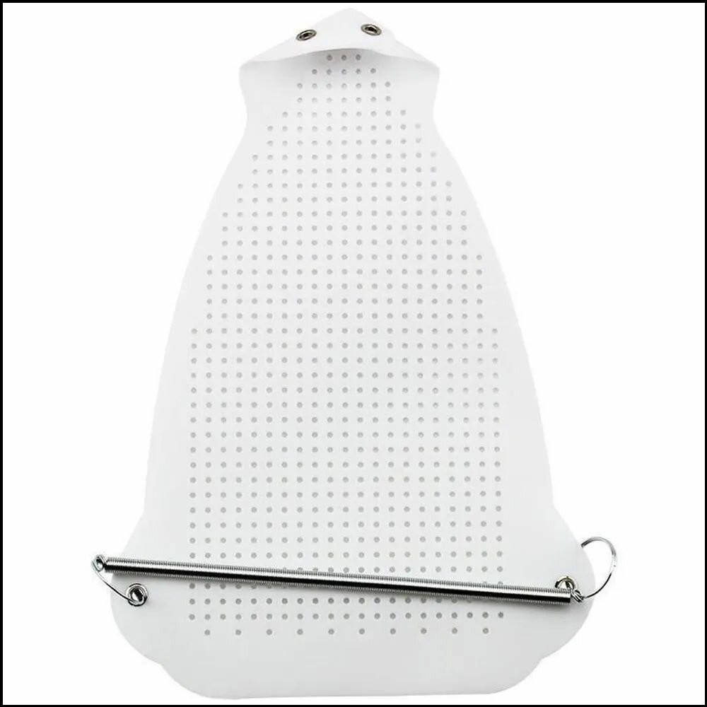 Аксессуар для утюга. Насадка для утюга универсальная, термостойкая, тефлоновая для бережной глажки одежды и деликатных тканей