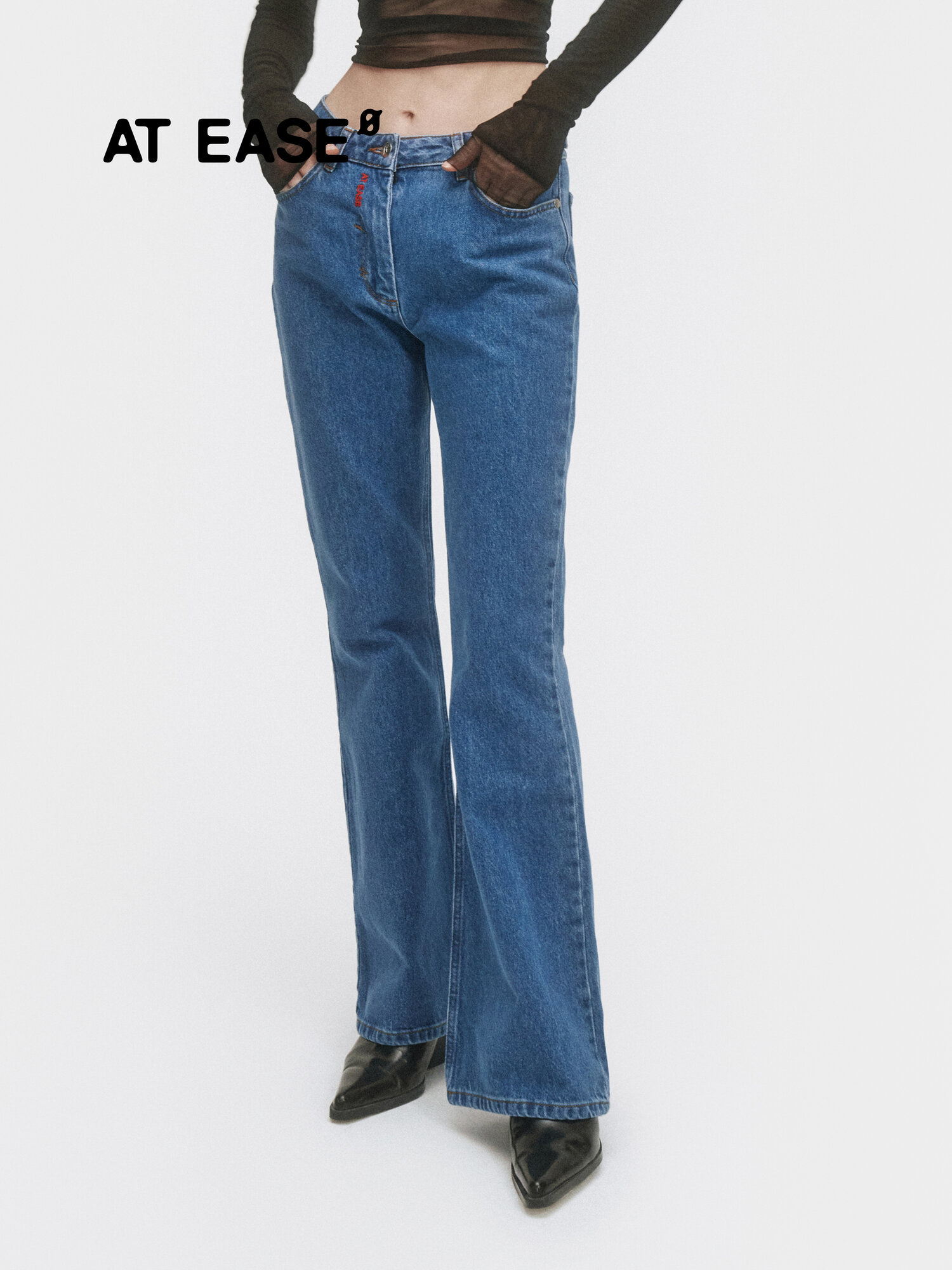 Джинсы клеш Bootcut 