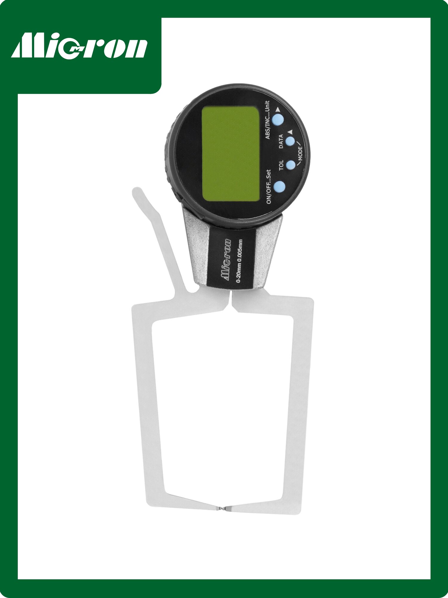 Стенкомер рычажный цифровой Micron СРЦ 0-20 0,005