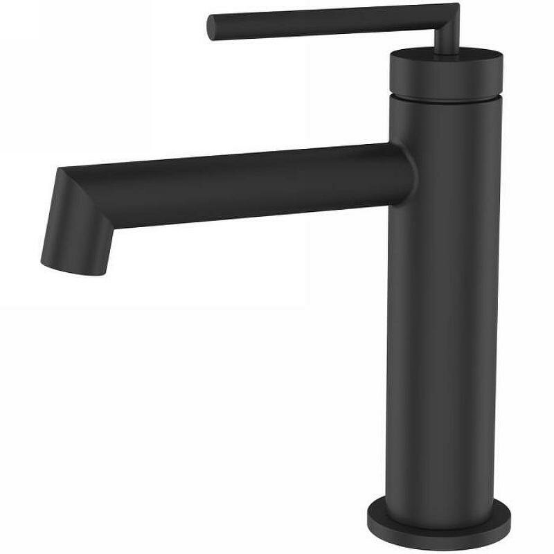 Смеситель для раковины BelBagno Acqua ACQUA-LVM-NERO черный матовый, рычажное управление, латунь