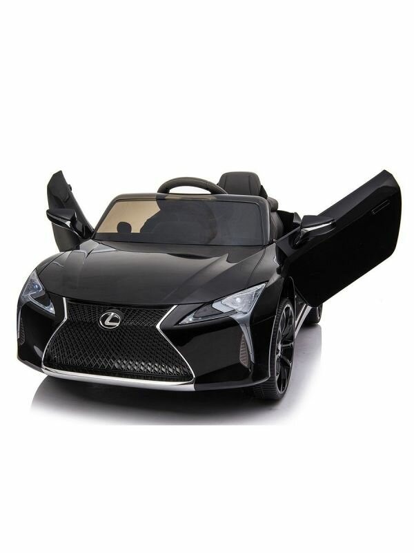 Легковые автомобили Jiajia Детский электромобиль Lexus LC500 12V - JE1618-BLACK-PAINT