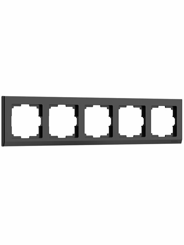 Рамка Stark 5Р черный W0051808 / WL04-Frame-05-black
