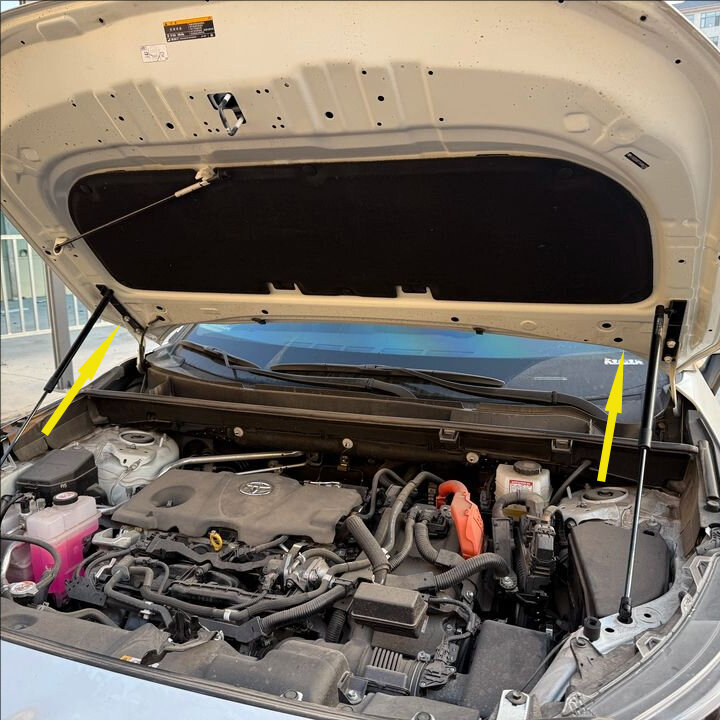 Газовые упоры капота для Toyota RAV4 XA50 2019-2025"Амортизаторы" Тойота РАВ 4 XA50 2 шт Автозапчасти