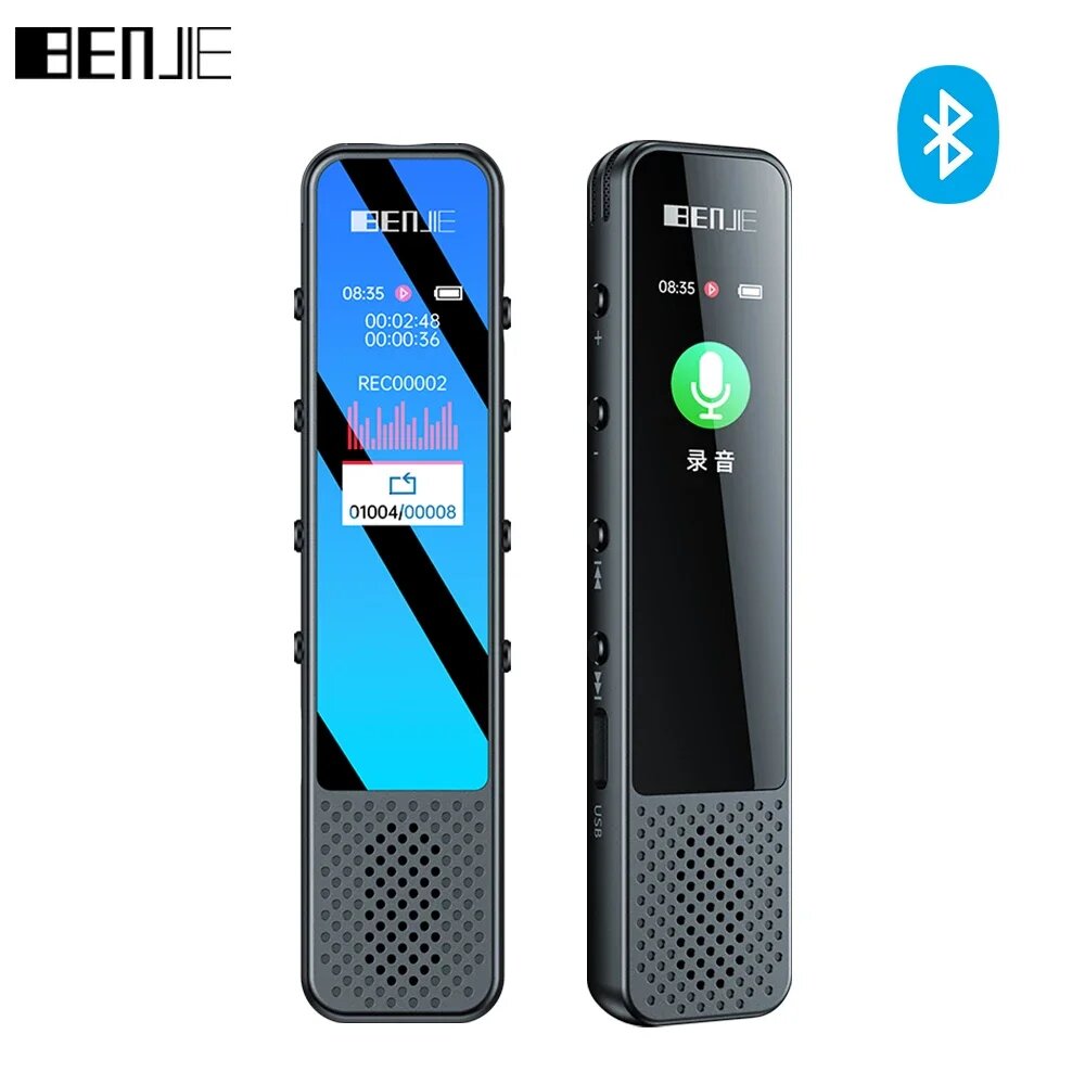 Диктофон BENJIE G6 Bluetooth, 64 ГБ