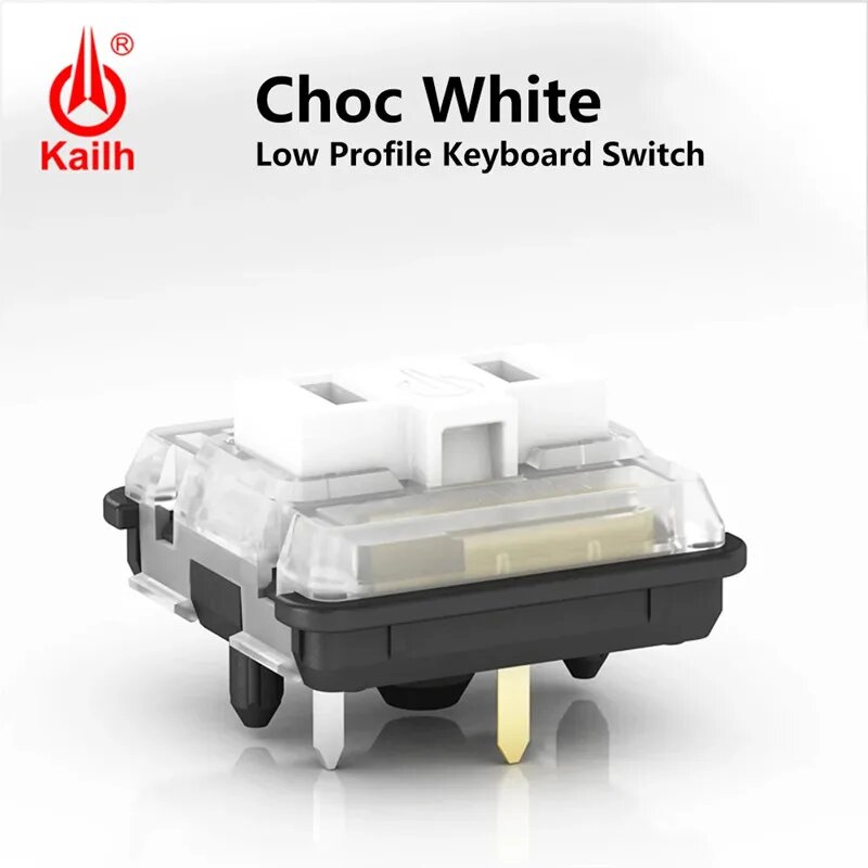 Kailh Choc White Low Profile Switch, 30шт