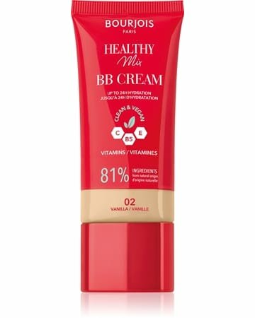 Крем BB Bourjois Healthy Mix Clean & Vegan, оттенок 02 vanilla, 30 мл