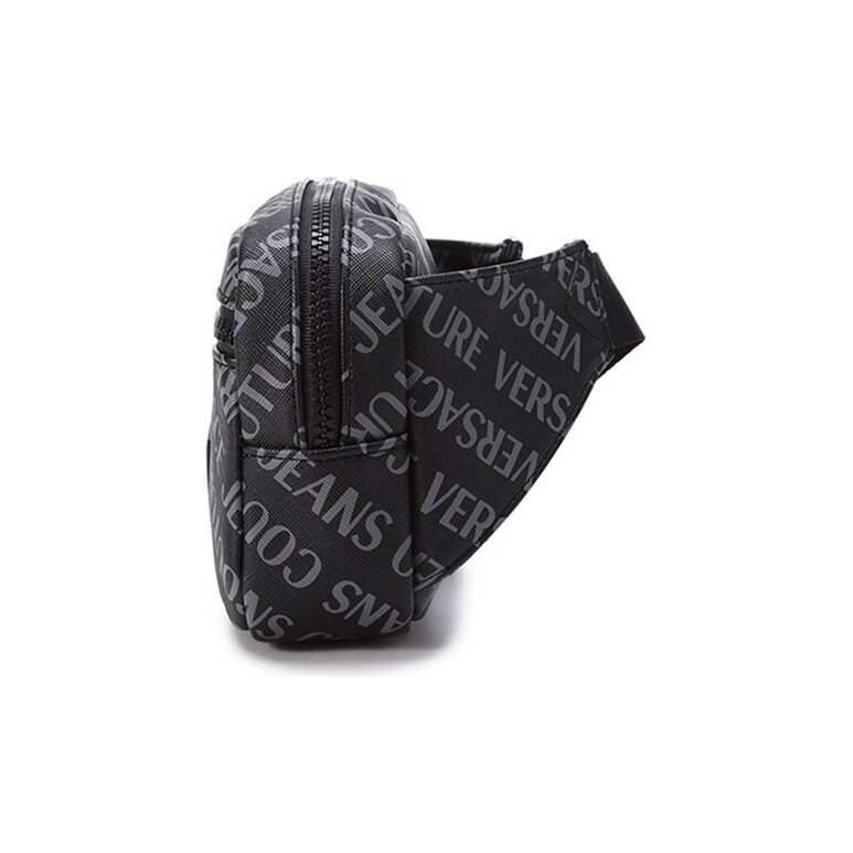 Сумка Versace Jeans Couture, фактура матовая, черный — фото 1