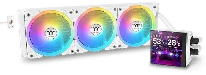 Система водяного охлаждения для ПК Thermaltake MAGFloe 420 Ultra Snow ARGB