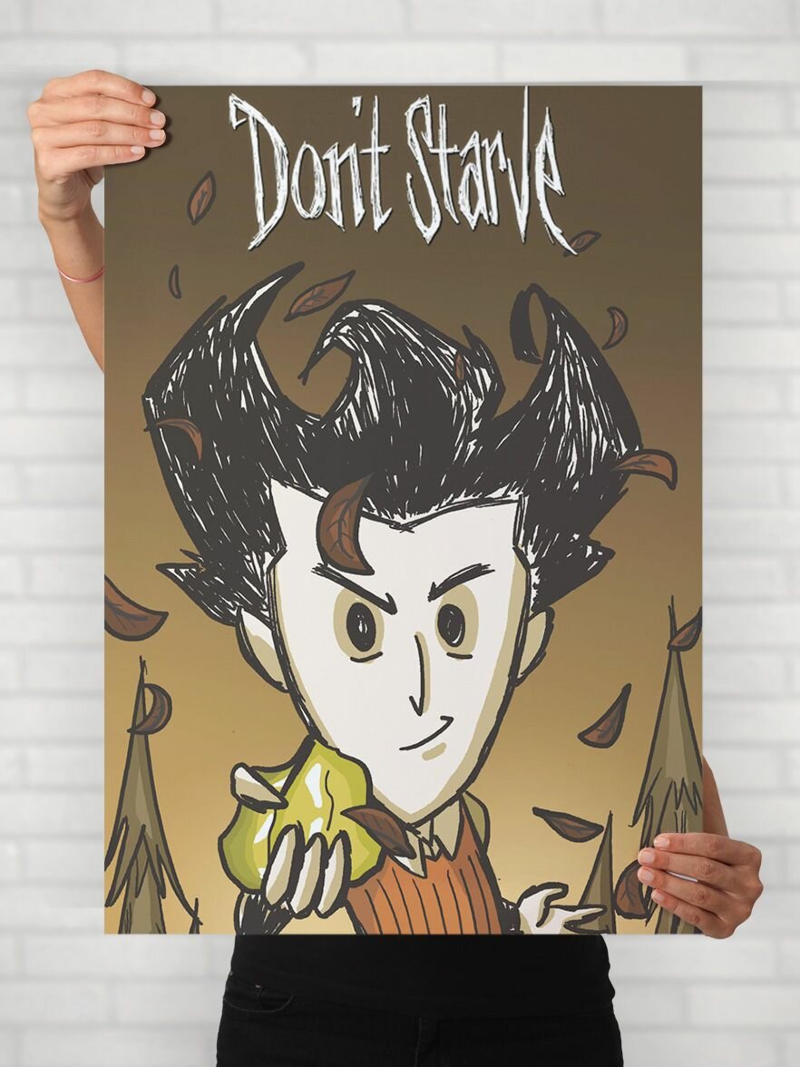 Плакат на стену для интерьера Донт Старв (Dont Starve 2) - Постер по игре формата A1 (61x84 см)