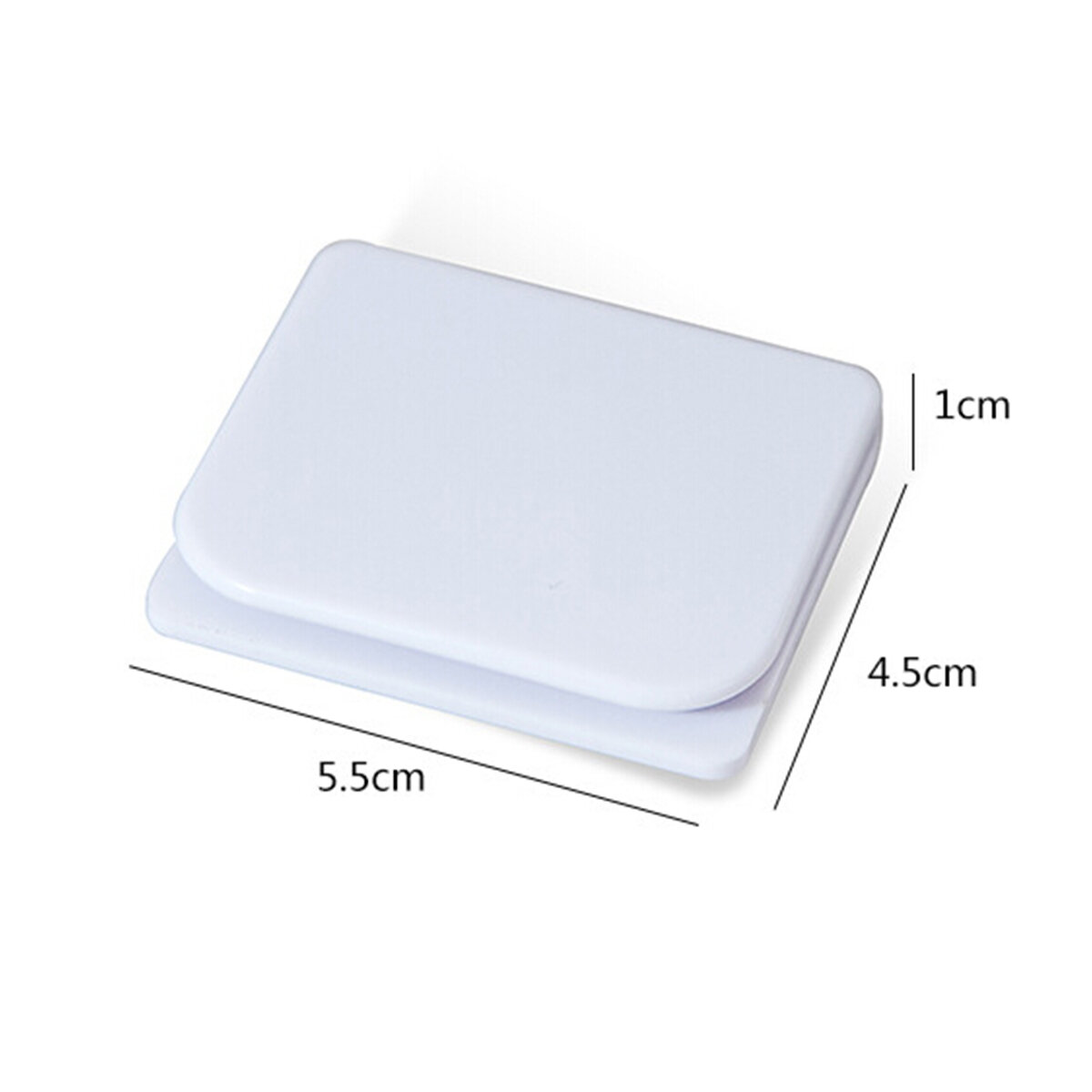 Клипсы для шторы с самоклеящейся основой против протечек 5.50x4.50x1.00cm
