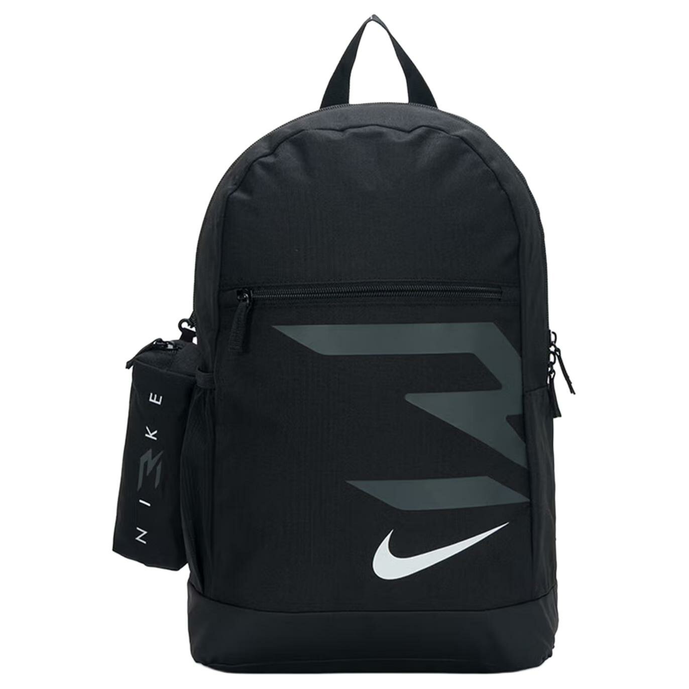 Сумка NIKE, фактура тиснение, черный