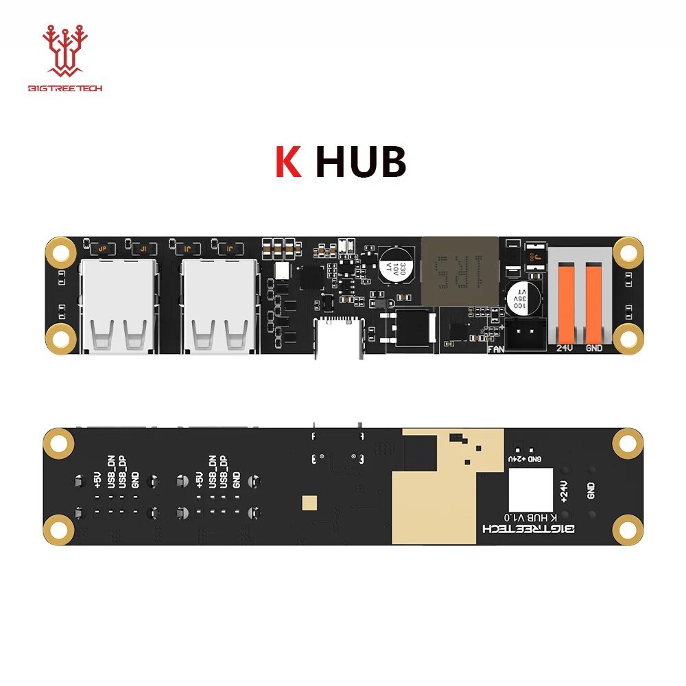 BIGTREETECH 4-портовый расширительный H-хаб для 3D-принтеров Bambu Lab A1 A1mini