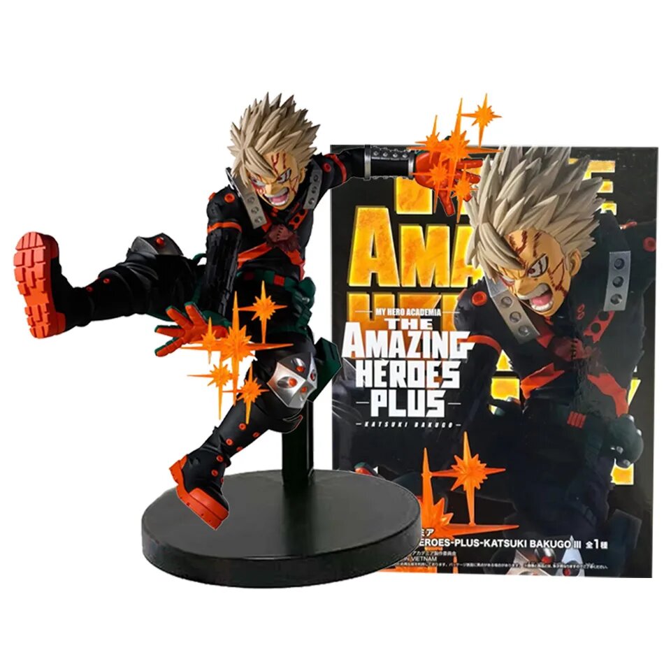Фигурка My Hero Academia Мидория Изуку и Бакуго Кацуки ПВХ 18 см with box