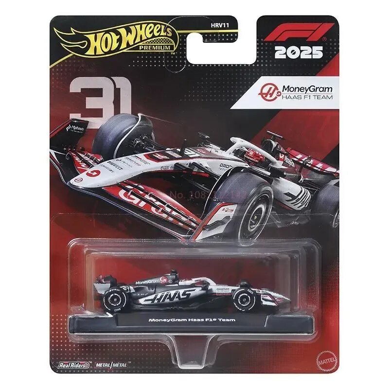 Hot Wheels F1 Haas No.31, 2024, цвет 25