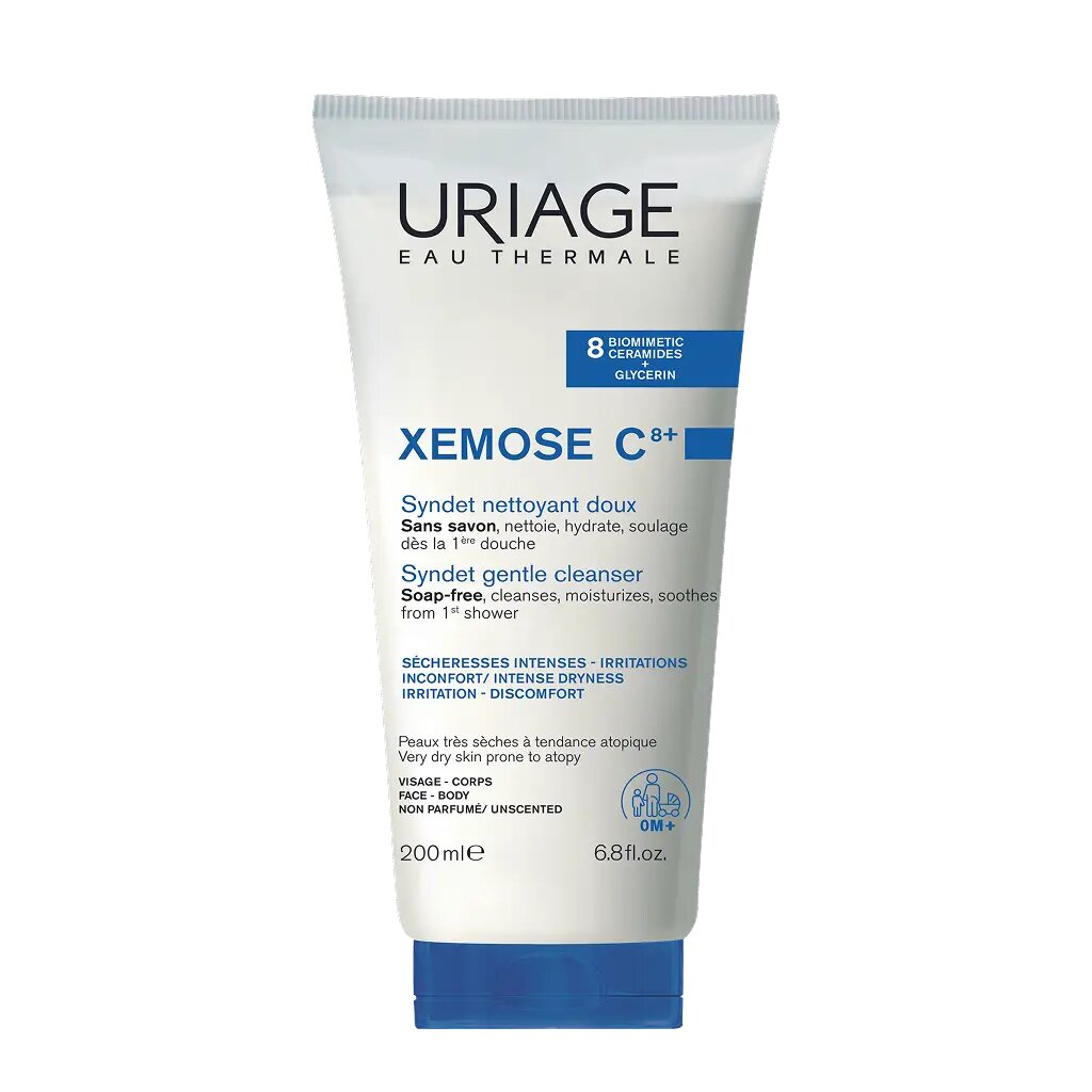 Uriage Xemose С8+ Синдет Мягкий очищающий гель с церамидами 200 мл 1 шт