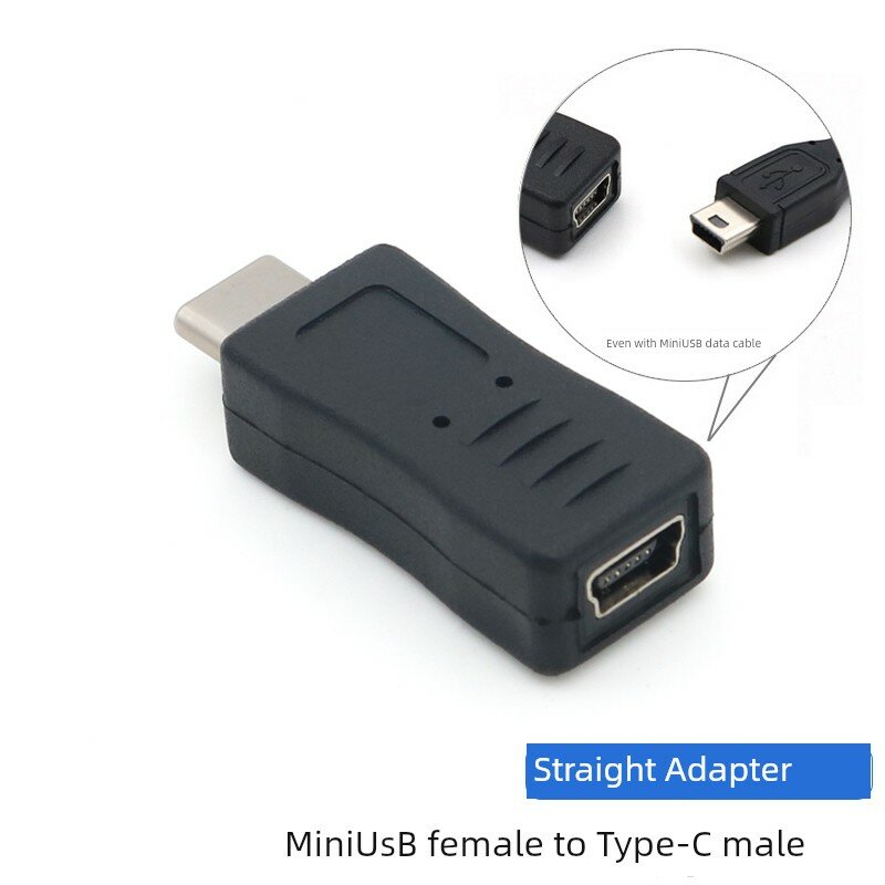Мини USB-адаптер Type-C прямой конец компактный для автомобильных видеорегистраторов совместим с Dingdingpai Hikvision