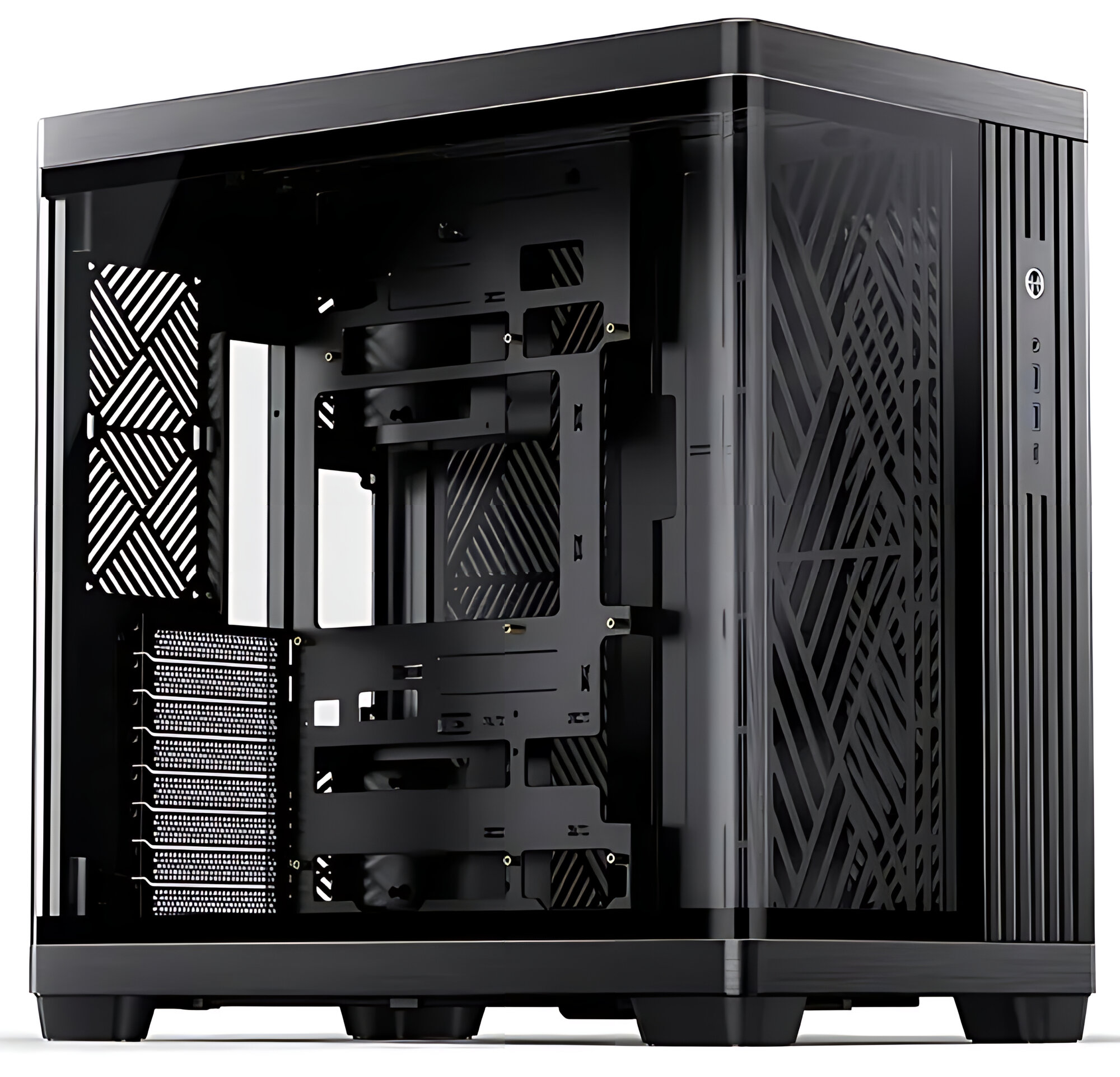 Корпус Midi-Tower JONSBO TK-4 TG, без Б. П, черный (TK-4 Black)