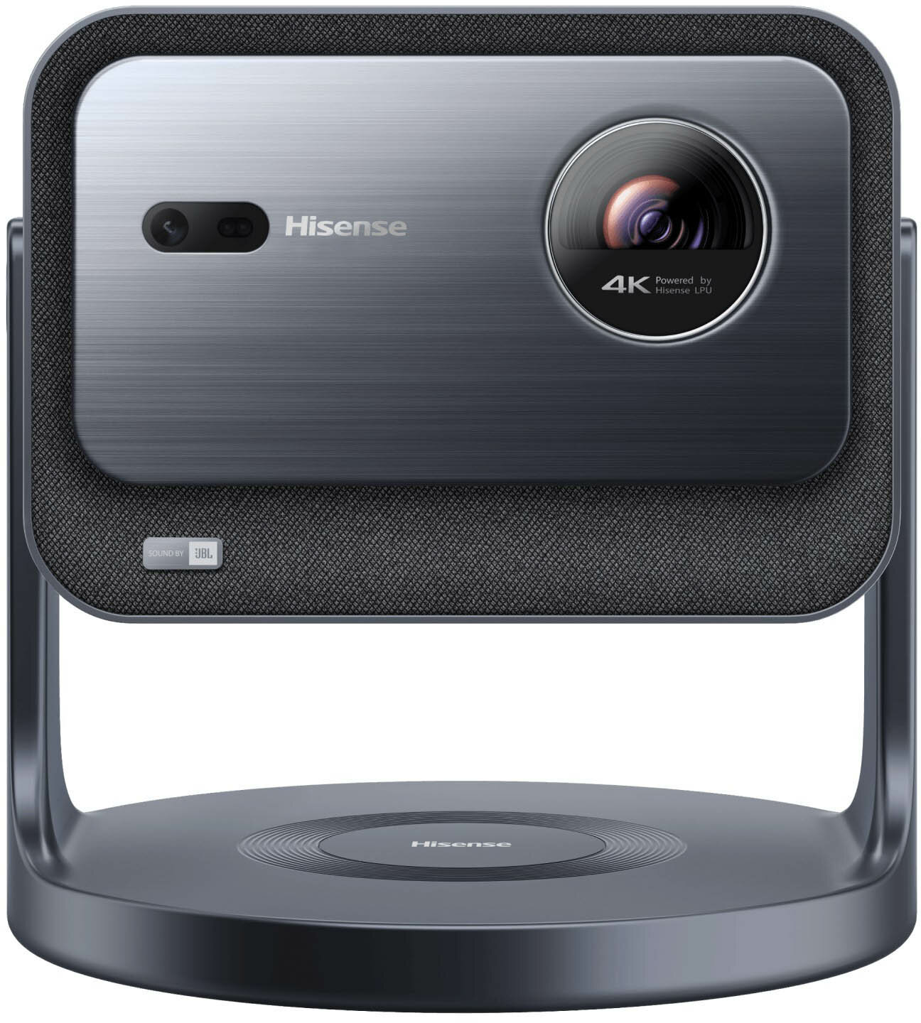 Проектор Hisense C2 серый, DLP, 4к 3840x2160, 2000Лм, 3 оперативной и 8 Гб. встроенной памяти, 65-300 диагональ проекции — фото 1