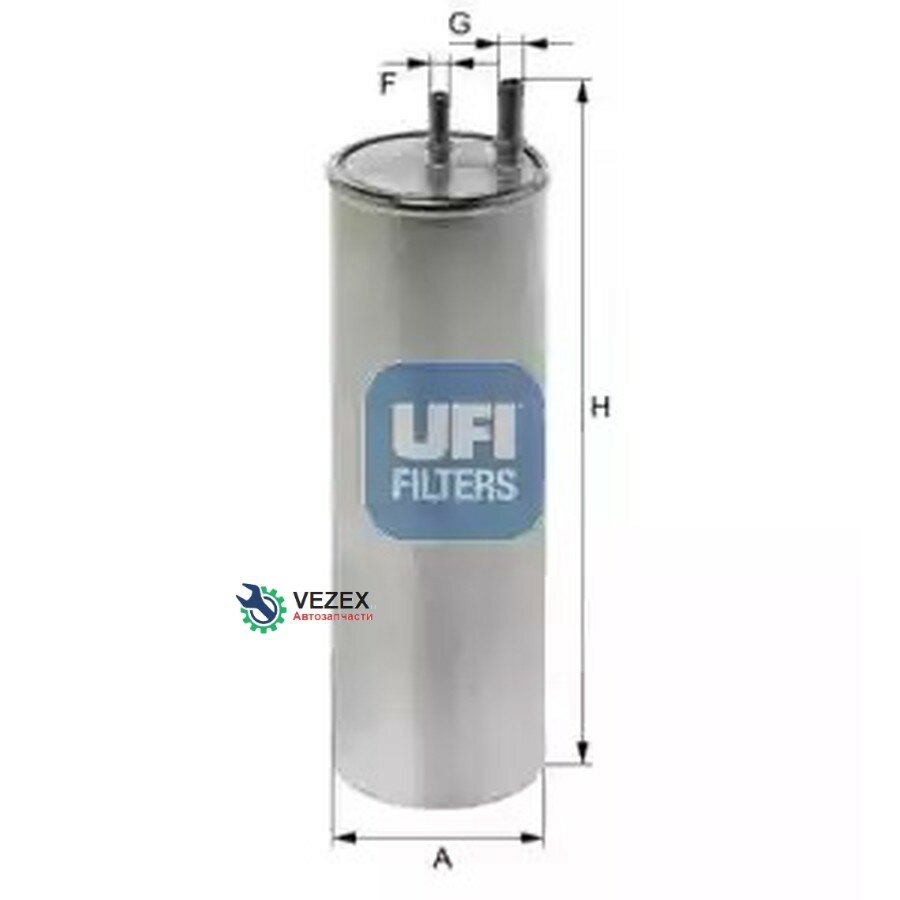 UFI 31.947.00 Фильтр топливный, дизель