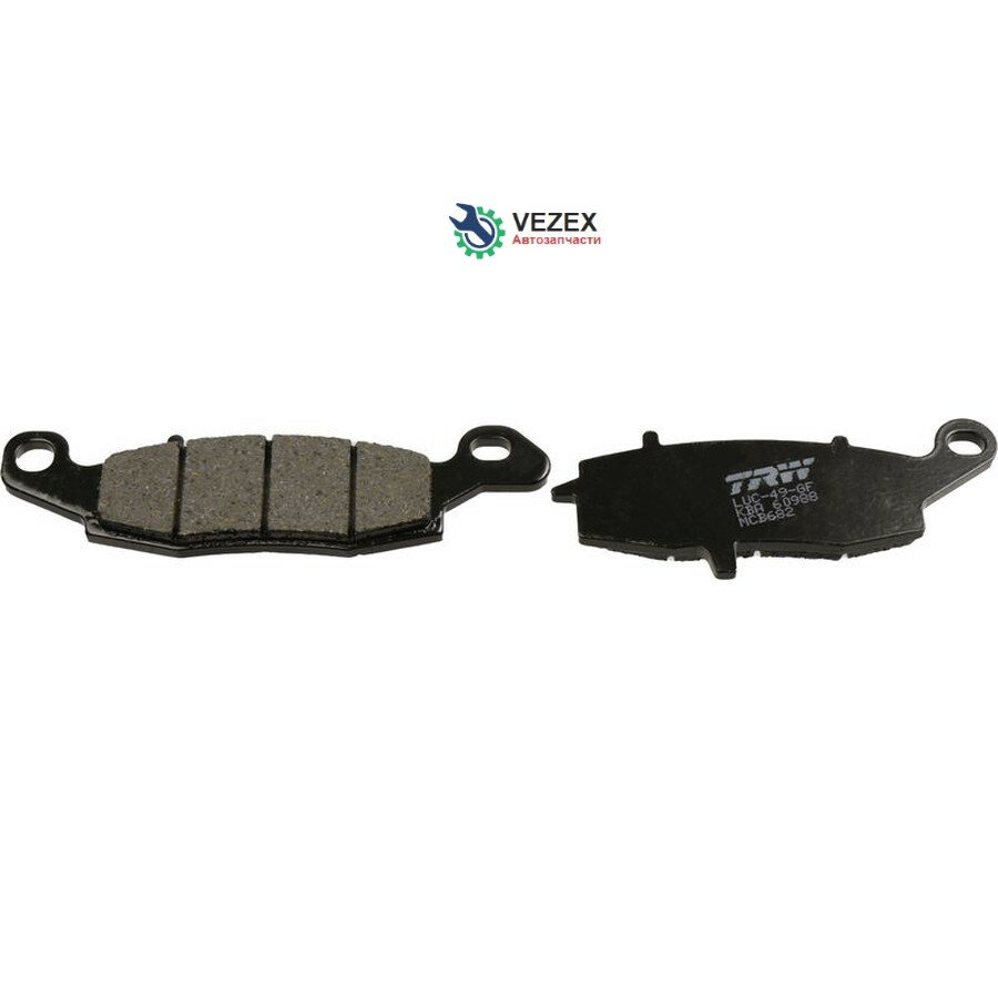 TRW MCB682 Колодки дисковые MCB682