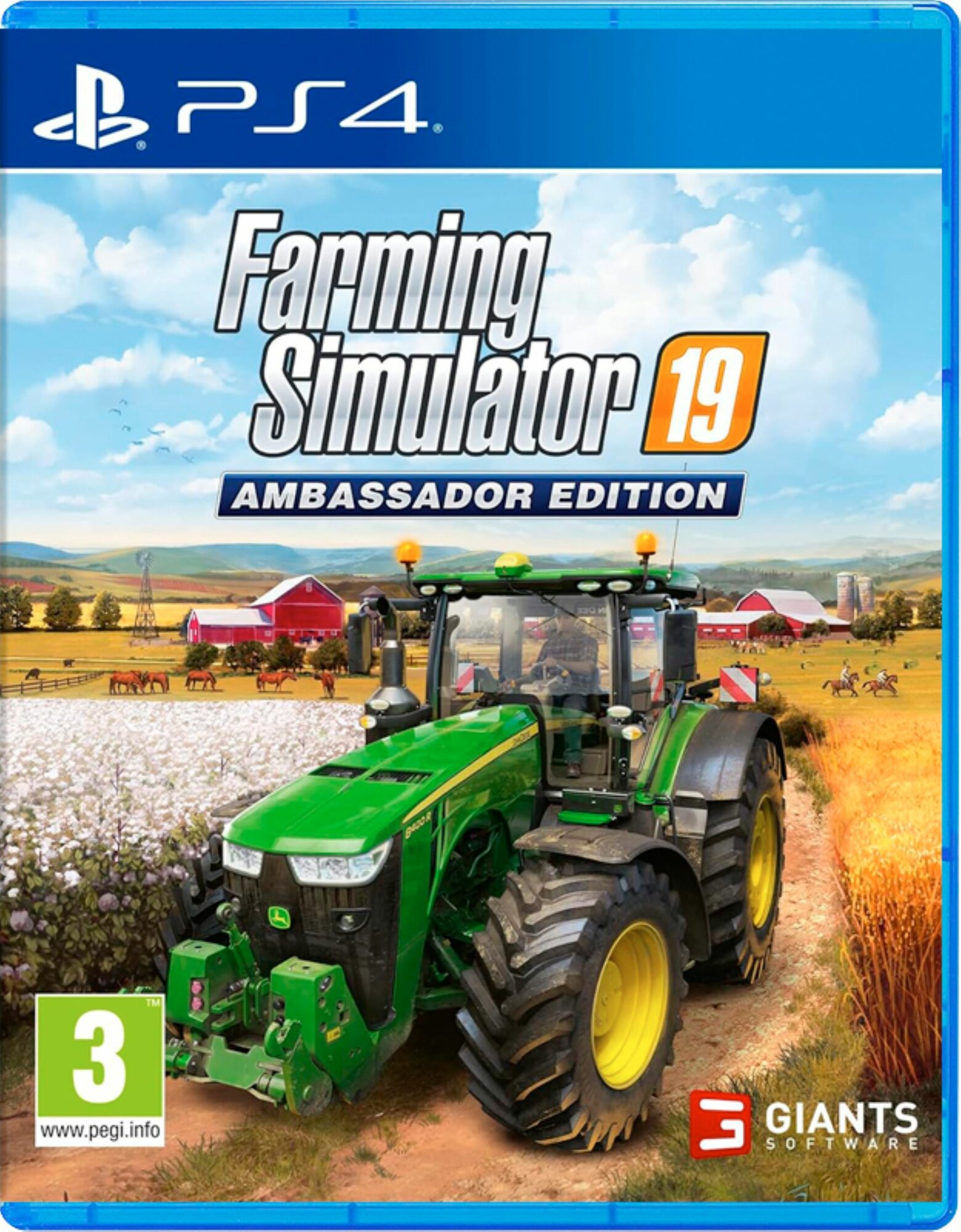 Farming Simulator 19 - Ambassador Edition [PS4, русские субтитры] (DE)