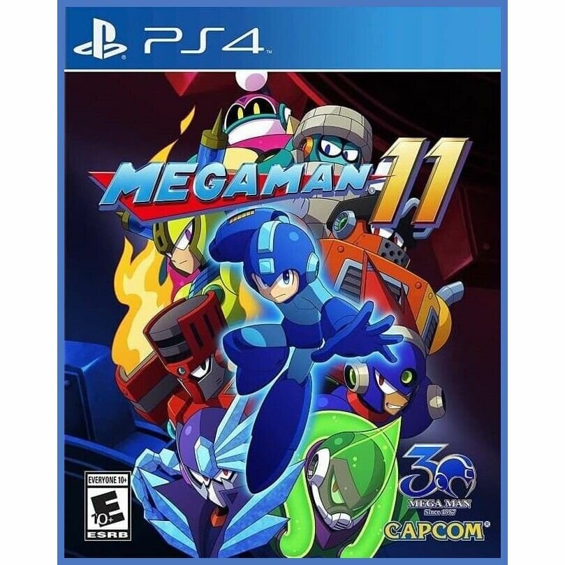 Игра Mega Man 11 (PS4) CapCom Blu-ray диск 7+ аркада приключения — фото 1